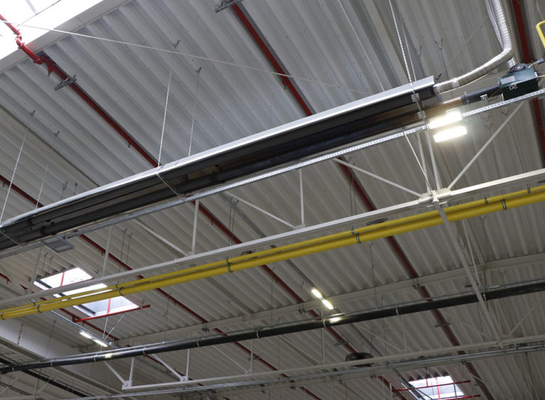 Gas fired infrared tube heaters SBT - SUN-BEAM